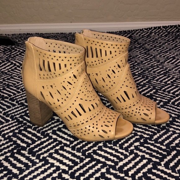Restricted | Shoes | Restricted Open Toe Booties | Poshmark
